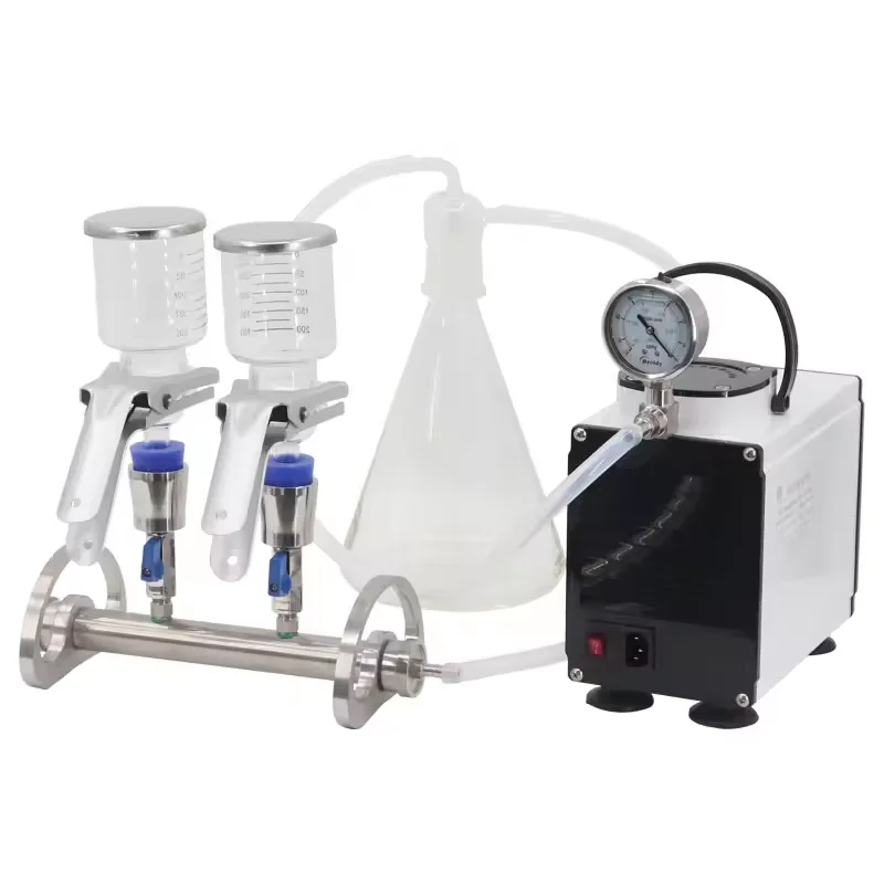 Laboratory Stainless Steel Multiple Vacuum Filtration Glass Funnel ...
