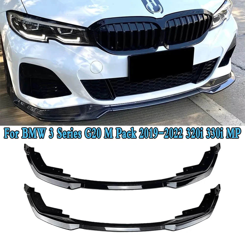 Car Front Bumper Lip Body Kit Spoiler Splitter Bumper Canard Lip ...
