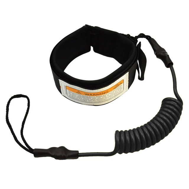 Surf Sup 4 Feet Ankle Leash Surfing Elastic Coiled Stand UP Paddle ...