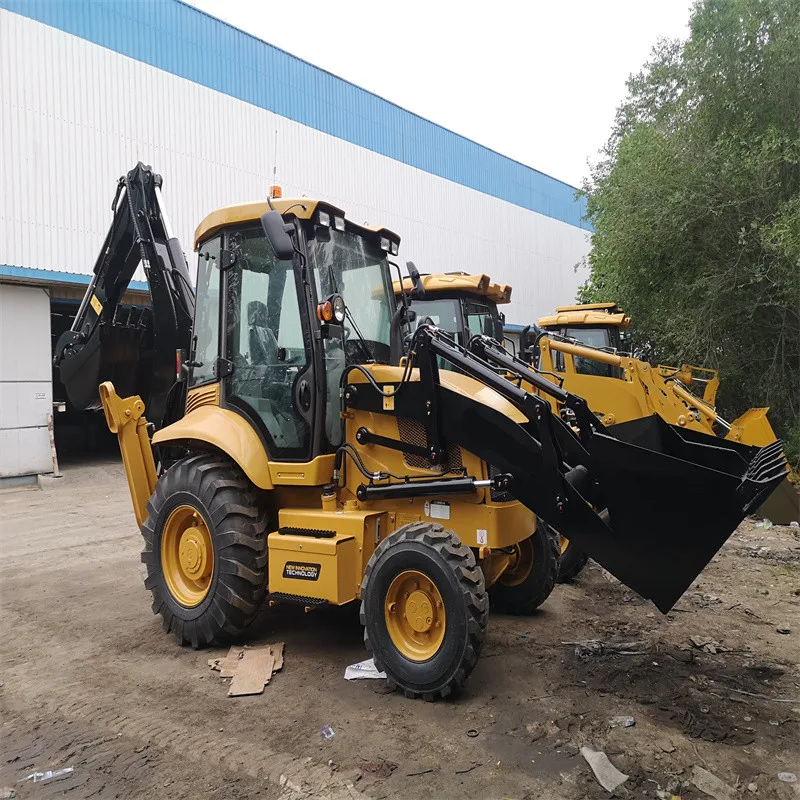 SYNBON-4-Wheel-8Ton-Tractor-With-Front-End-Loader-Backhoe-Loader.jpg