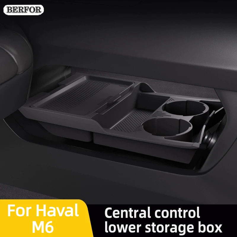 For Haval M6 Silicone Storage Box Center Console under Layer ...