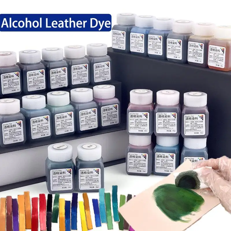 25ml Leather Alcohol Dye High Concentration Can Be Diluted Dyeing Paint ...