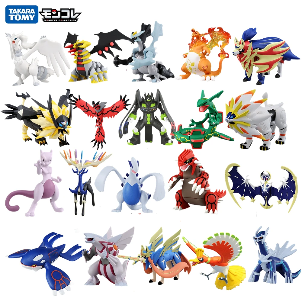 TAKARA TOMY Pokemon Figures Genuine Original Box Mewtwo Shield ...