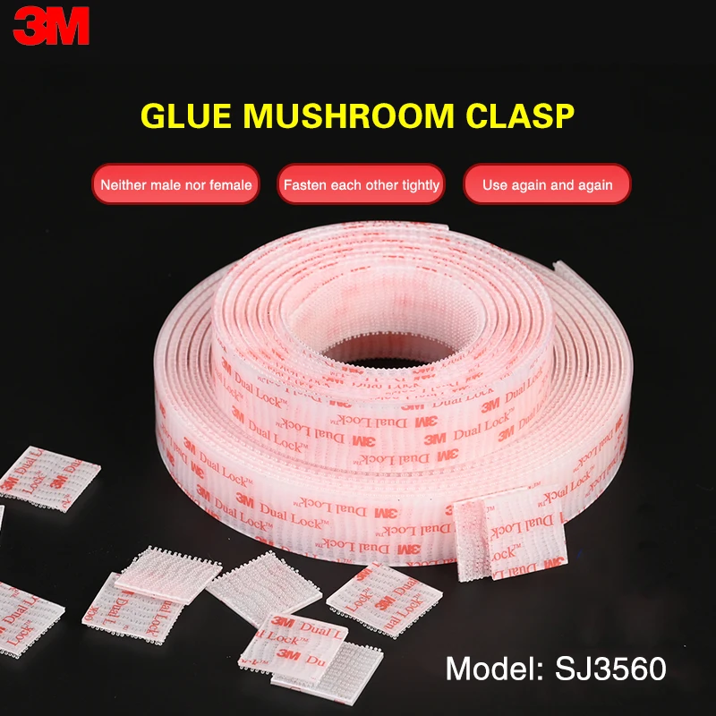 3M-Dual-Lock-Sj3560-Clear-Reclosable-Fastener-Adhesive-Tape-Type-250 ...