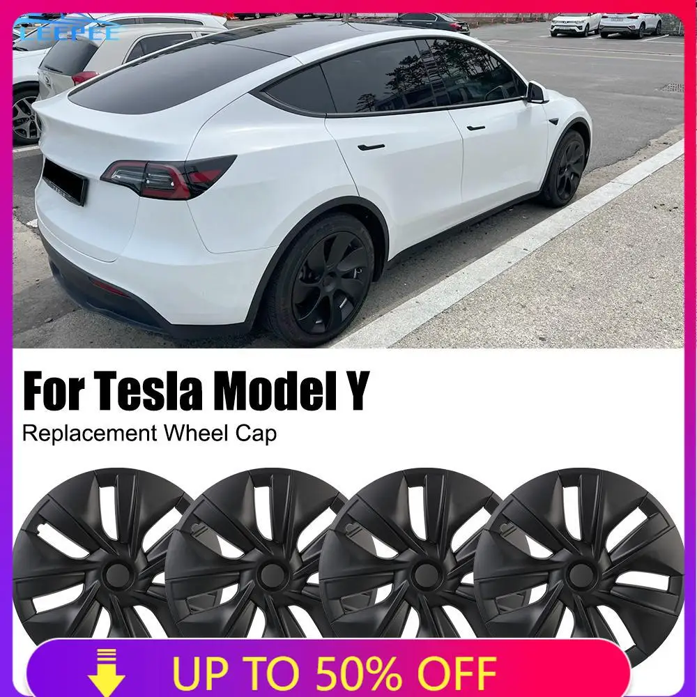 Replacement Wheel Cap Kit 19 Inch For Tesla Model Y 2021 2022 Full ...