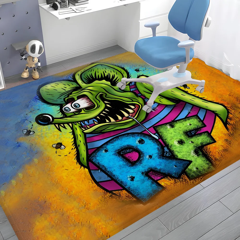 Tales-of-the-Rat-Fink-cartoon-Bath-Mat-Kids-Room-Bedroom-Decoration ...