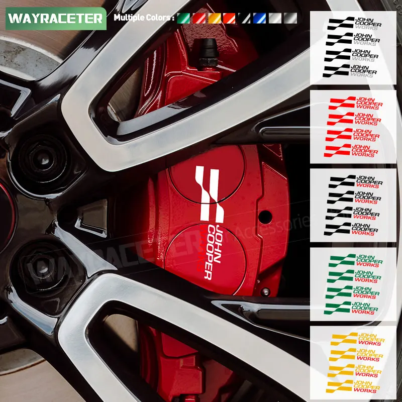 4-Pcs-Car-Brake-Caliper-Sticker-John-Cooper-Works-Trim-Hi-Temp ...
