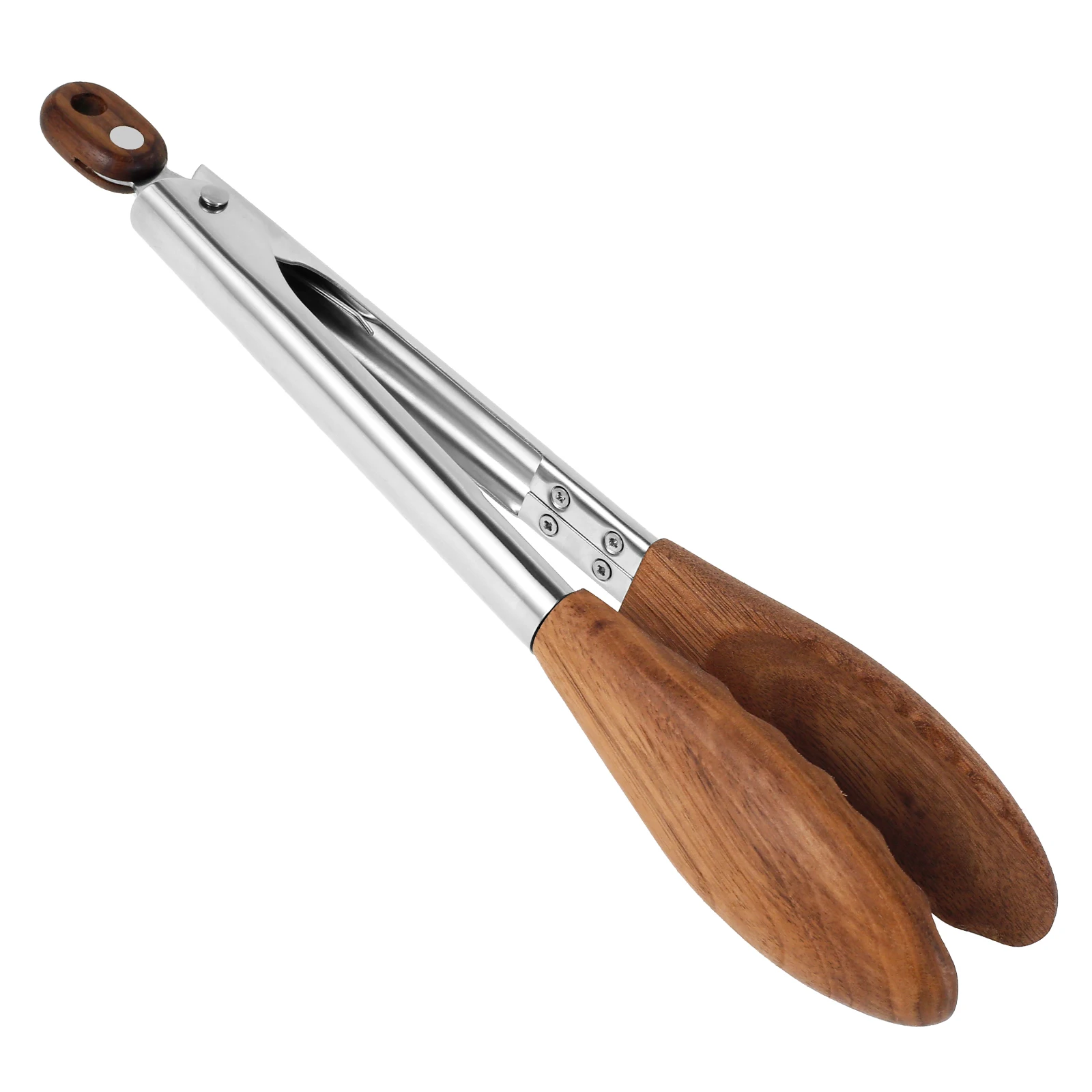 Walnut Wood Tong Versatile Kitchen Wooden Tong with Handle and Walnut ...