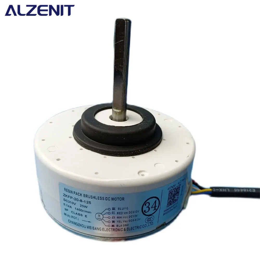 For TCL Inverter Air Conditioner DC Motors ZKFP 20 8 125 Fan Motor 25W ...