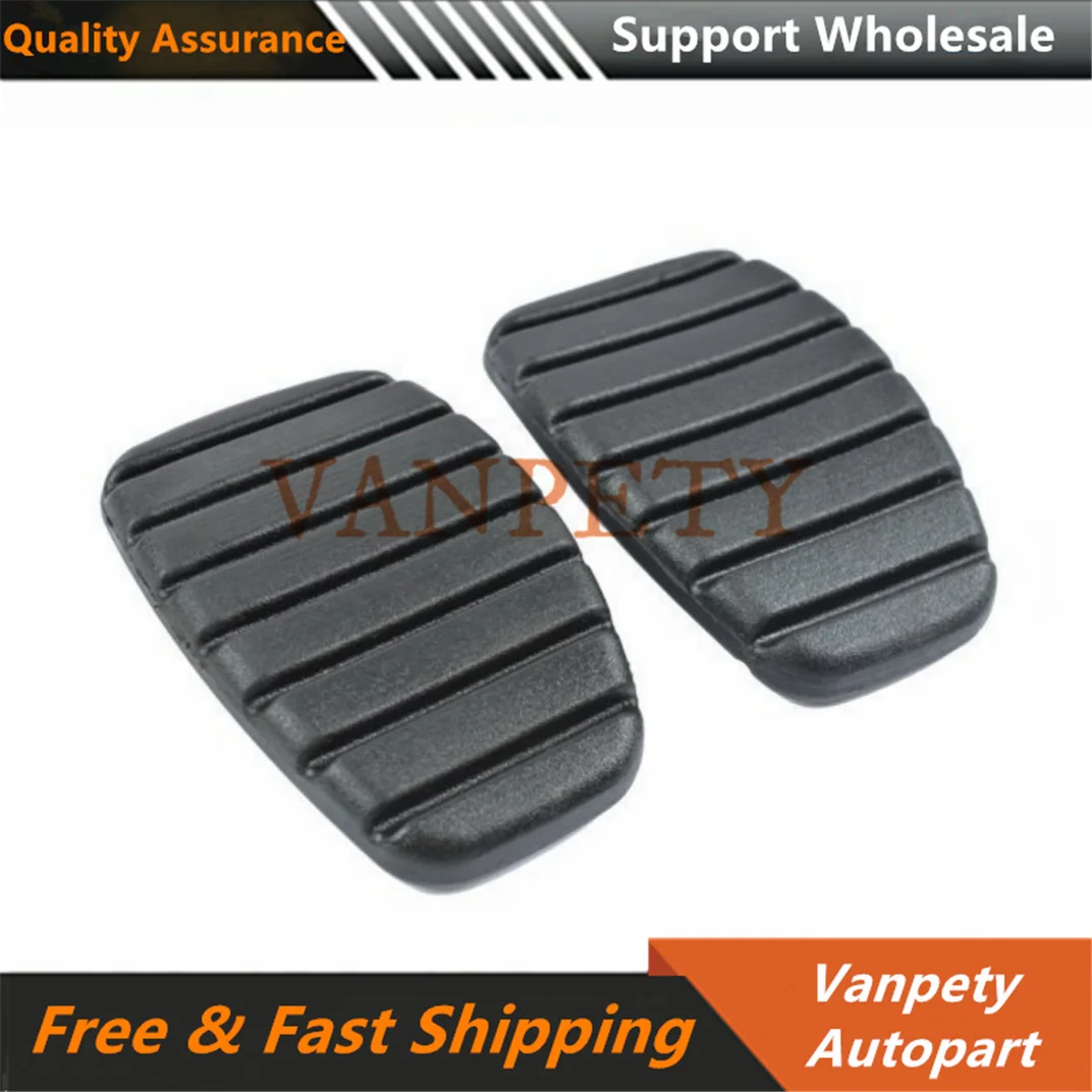 NEW-2PCS-Car-Brake-Clutch-Pedal-Rubber-Pad-Cover-7700416724-For-Renault ...