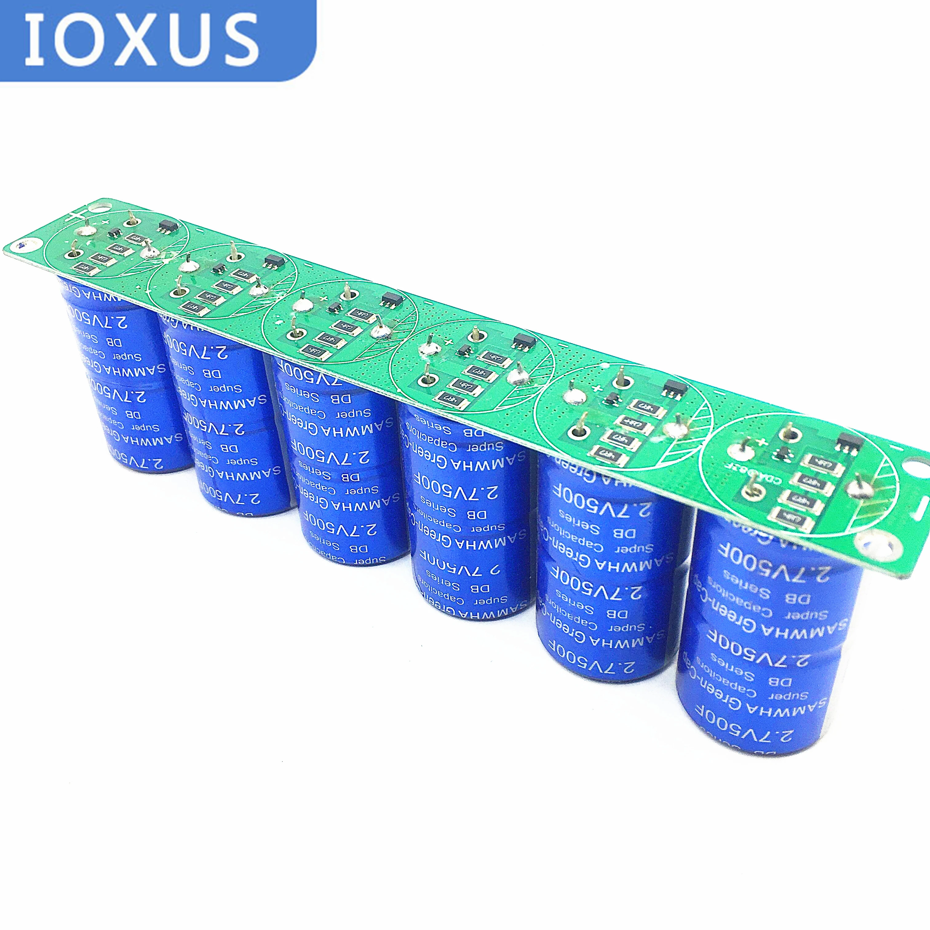 Samwha verde tampa supercapacitor motor 2.7v500f 16v83f, módulo de ...