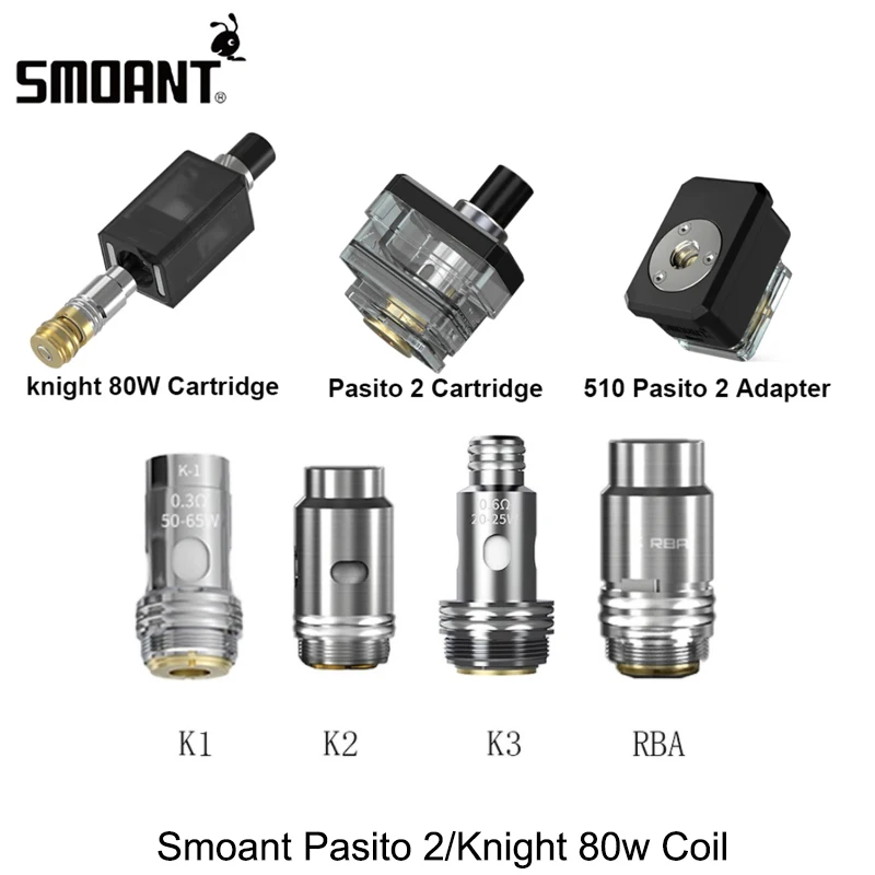 Original-Smoant-Pasito-2-Pod-Coil-Knight-80w-Coil-Mesh-0-3ohm-0-4ohm-0 ...