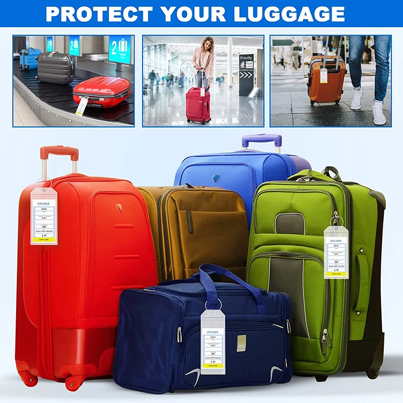 6Pcs-Cruise-Luggage-Tag-Holder-with-Zip-Seal-Steel-Loops-Clear ...
