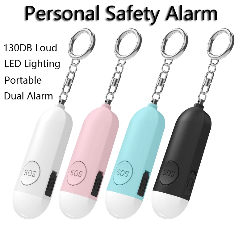 Self Defense Alarm 130dB Anti-wolf Girl Child Women Security Protect ...