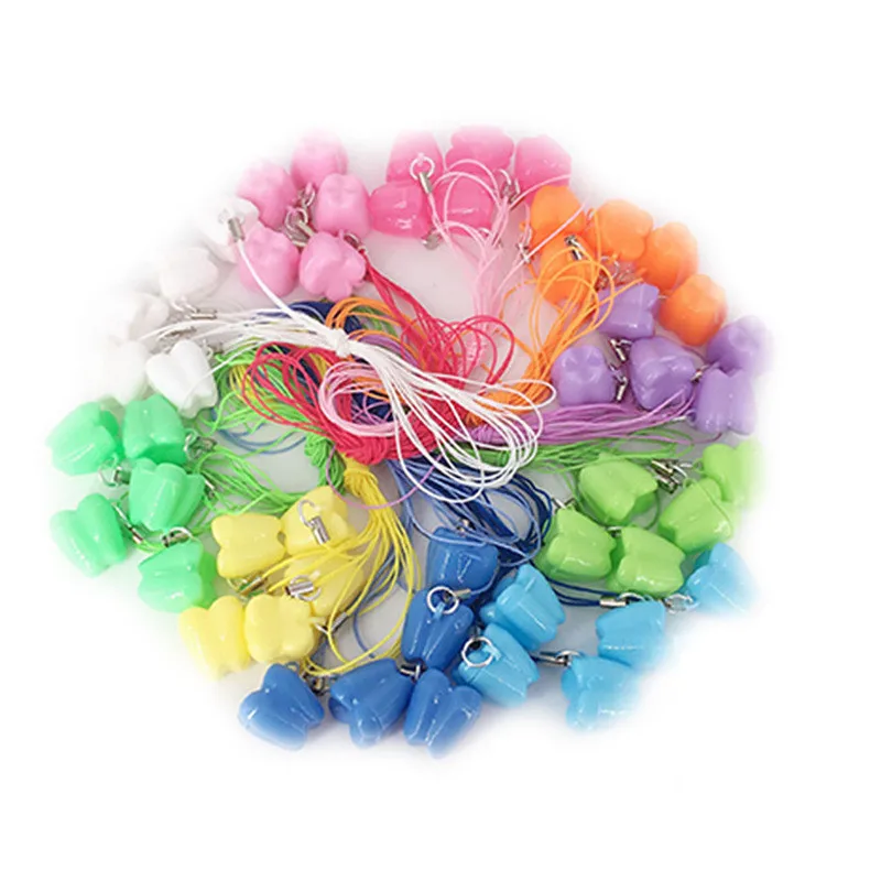 50pcs-Colorful-Baby-Kids-Milk-Teeth-Storage-Tooth-Shape-Lovely-Save ...