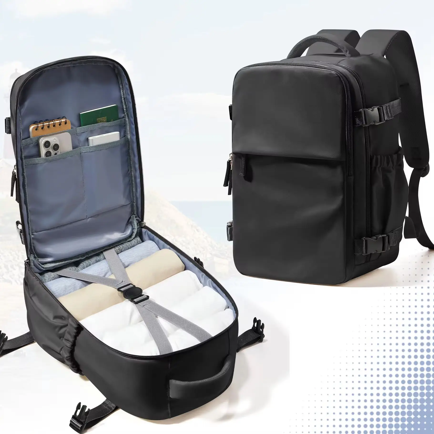 Travel Backpack for Women Men Business Backpack, Laptop Bag College ...