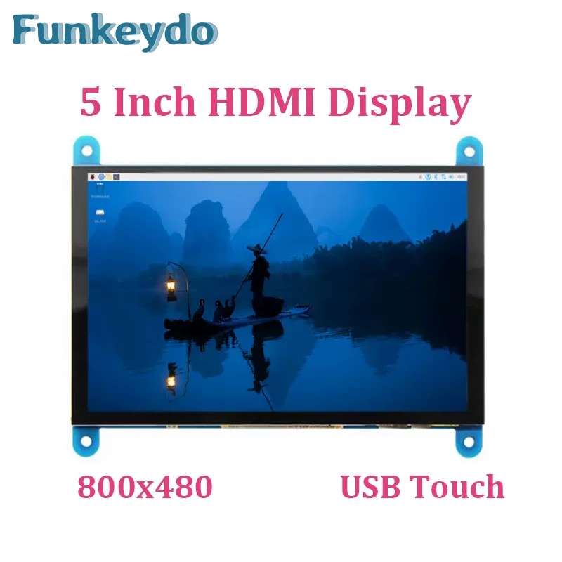 5-0-Inch-800X480-Touch-Screen-LCD-Display-HDMI-compatible-USB-Touch ...