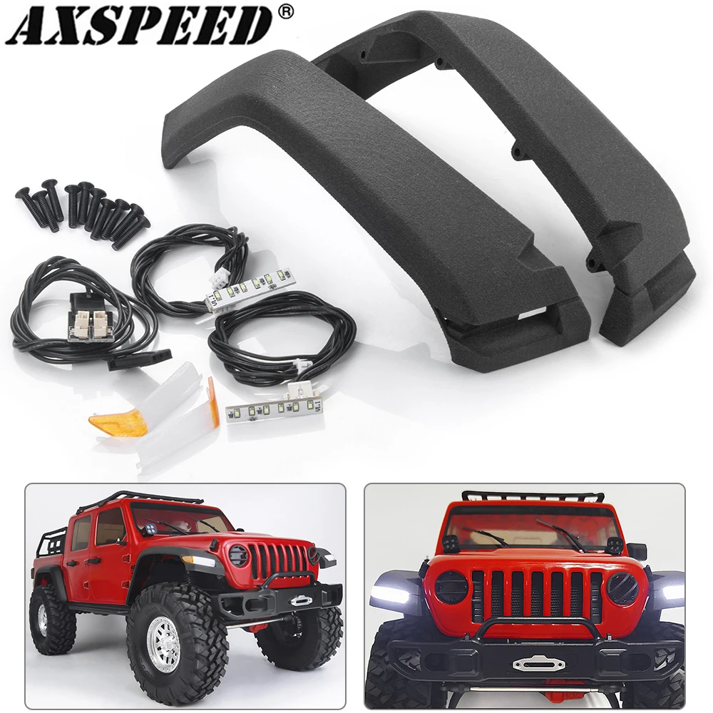 AXSPEED-Wheel-Eyebrow-Light-LED-Lamp-Spotlight-for-1-10-Axial-SCX10-III ...