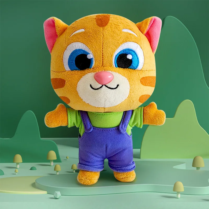 Can't Talk Talking Tom And Friends With Changeable Clothes Plush Toys ...