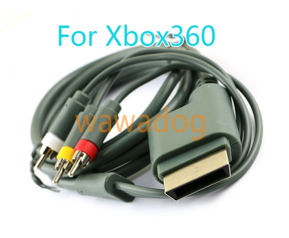 1pc-Component-Games-Audio-Video-AV-Cable-for-Xbox-360-Fat-Cable-Console ...