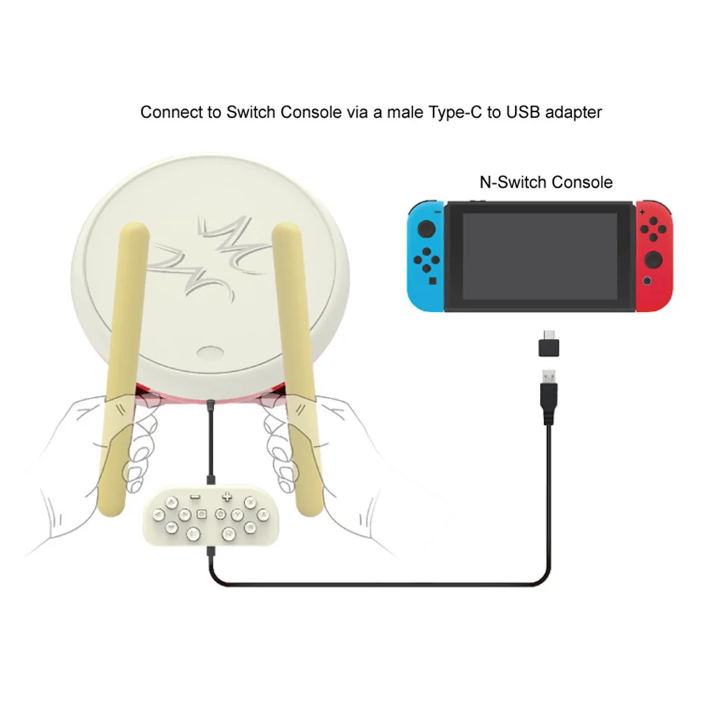Taiko Drum Controller para Nintendo Switch Joy Con Taiko NS Acessorios para videogames Kinect TV NO TATSUJIN AliExpress 44