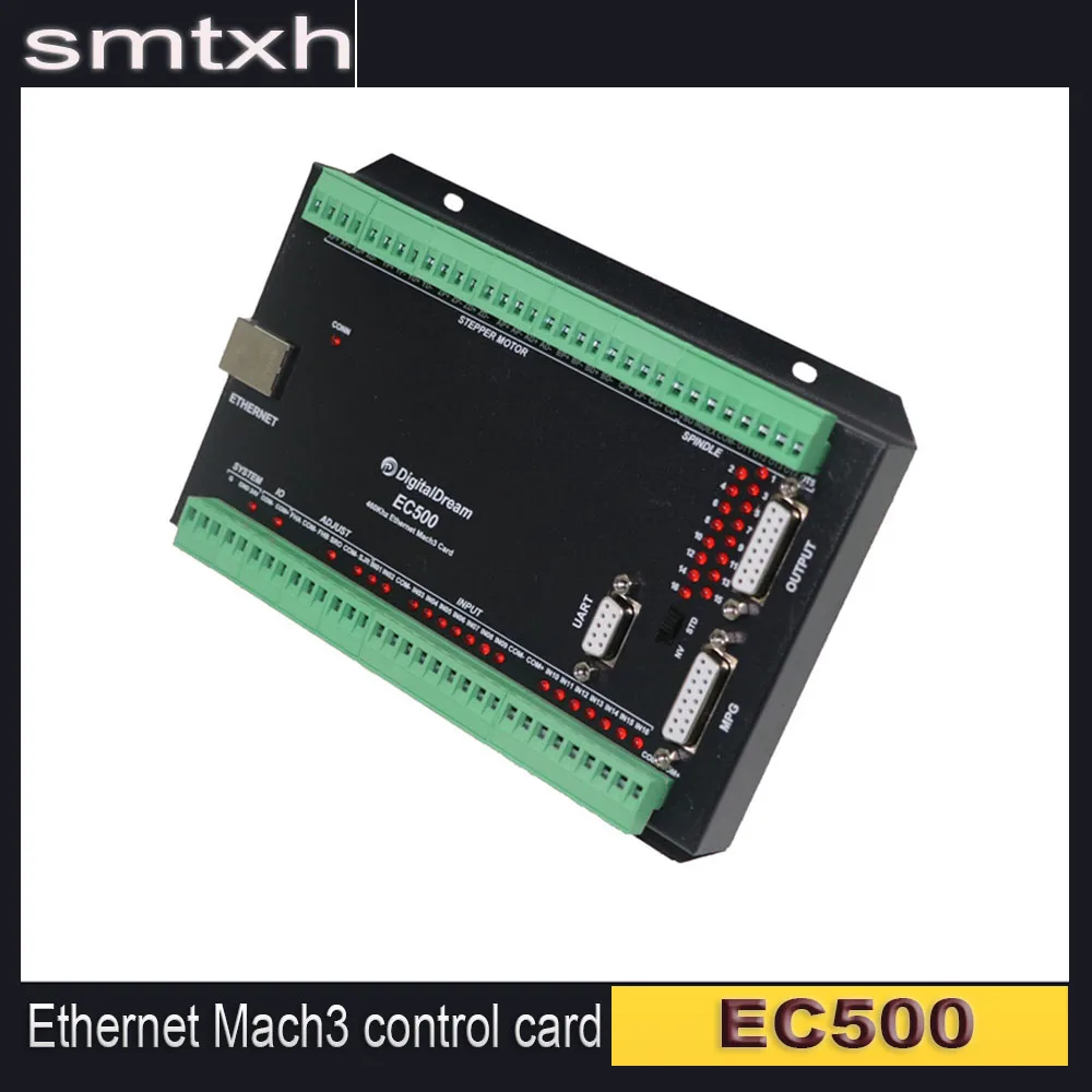 EC500-3-4-5-6-Axis-Mach-3-Ethernet-Motion-Controller-Breakout-Board-for ...