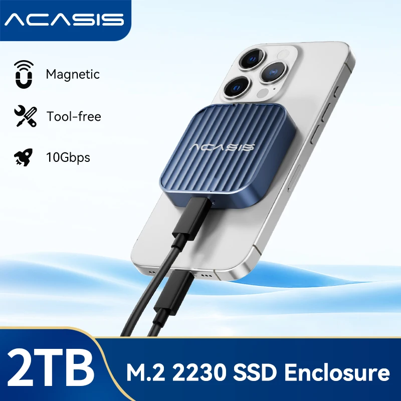 Acasis-Caixa-de-driver-externo-gabinete-m-vel-magn-tico-caixa-SSD-M2 ...