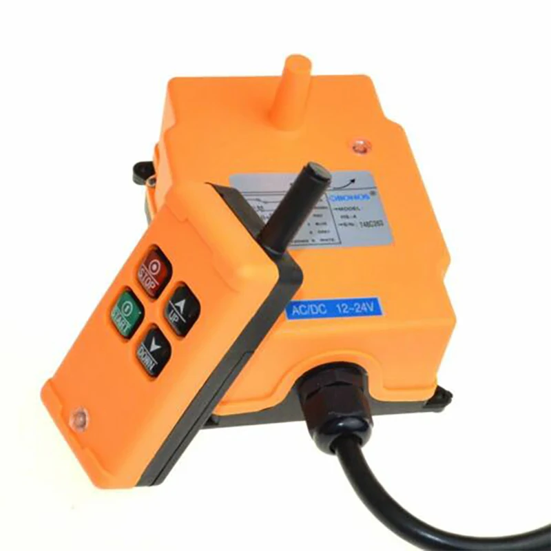 4 Key Electric Wireless Cordless Crane Radio Hoist Remote Control HS 4 ...