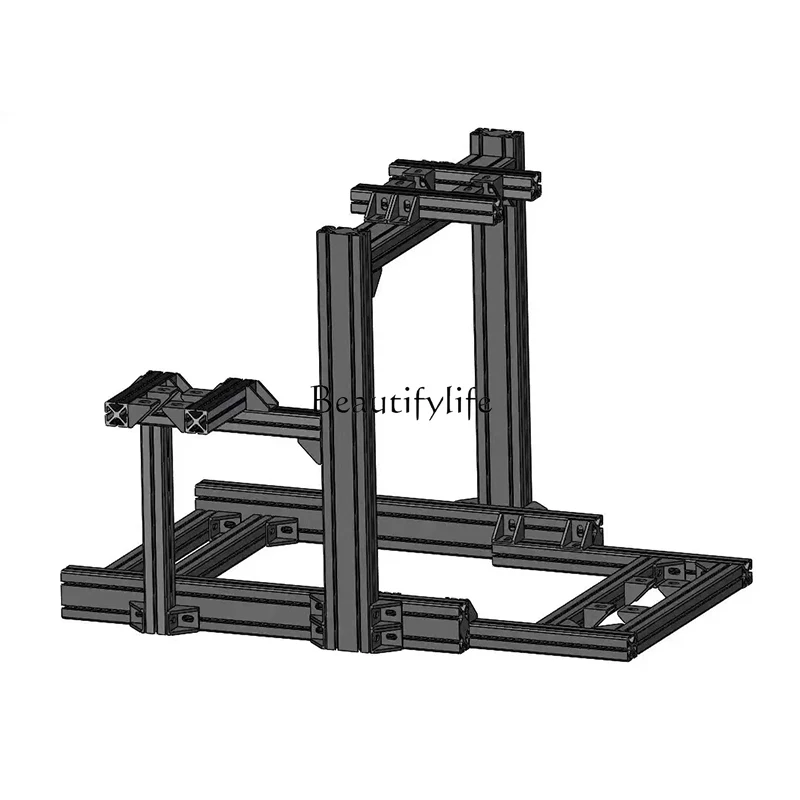 4080-Aluminum-Profile-Racing-Bracket-4040-Game-Aiming-Wheel-Simulator ...