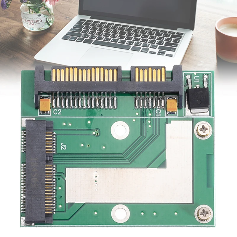 Mayitr 1pc Mini PCI-E MSATA SSD to 2.5'' SATA 6.0 GPS Converter Adapter ...