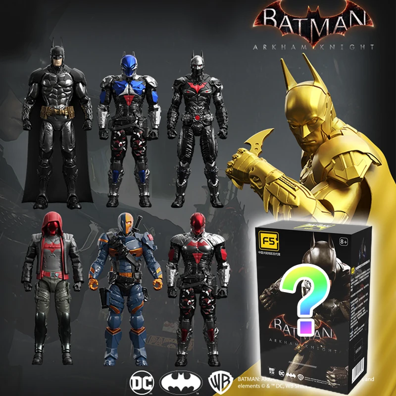 New-F5-Batman-Arkham-Knight-assembled-Model-Blind-Box-7style-10cm ...