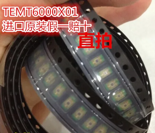 Free shipping 50PCS TEMT6000X01 AMBIENT LIGHT SENSOR 1206 SMD Sensors ...