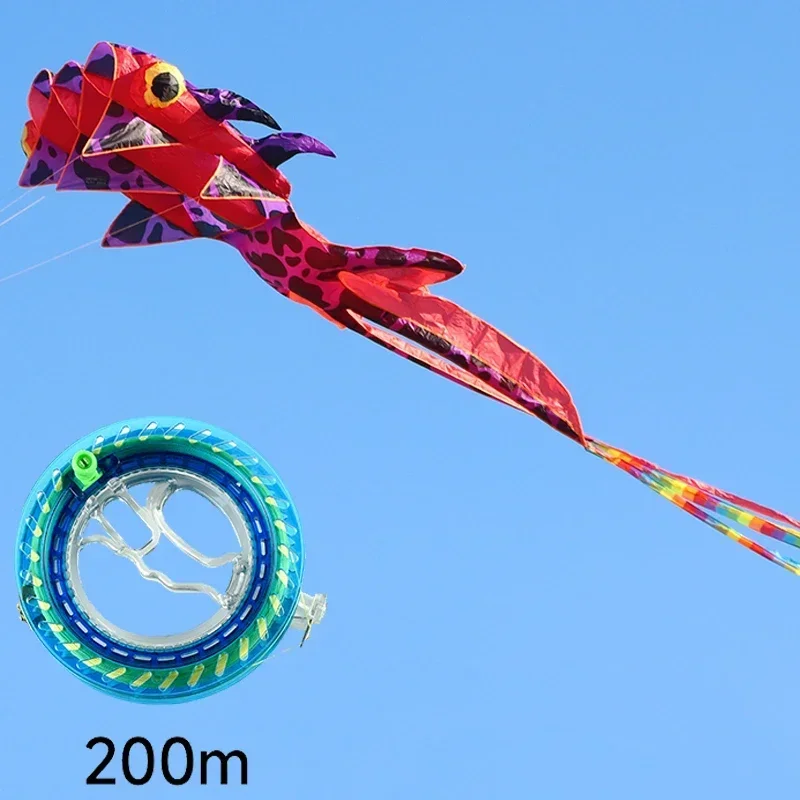 3-Wind-Tubes-Large-Kites-8M-Large-Animals-Goldfish-Kites-Power-Flight ...