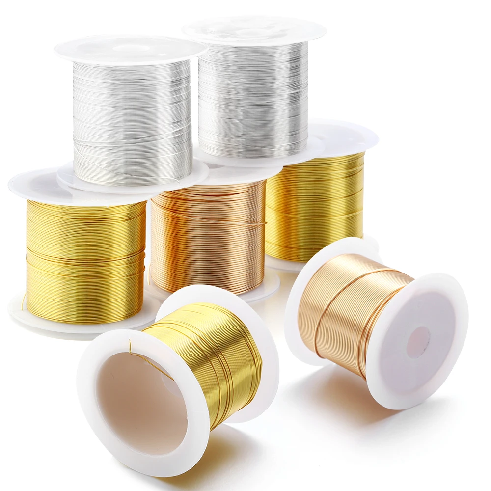 Gold/Silver Copper Wire Roll – Crafting And Beyond