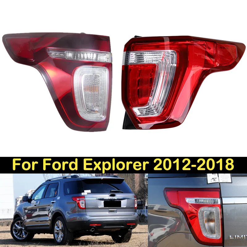 DECHO Taillight For Ford Explorer 2012 2013 2014 2015 2016 2017 2018 ...