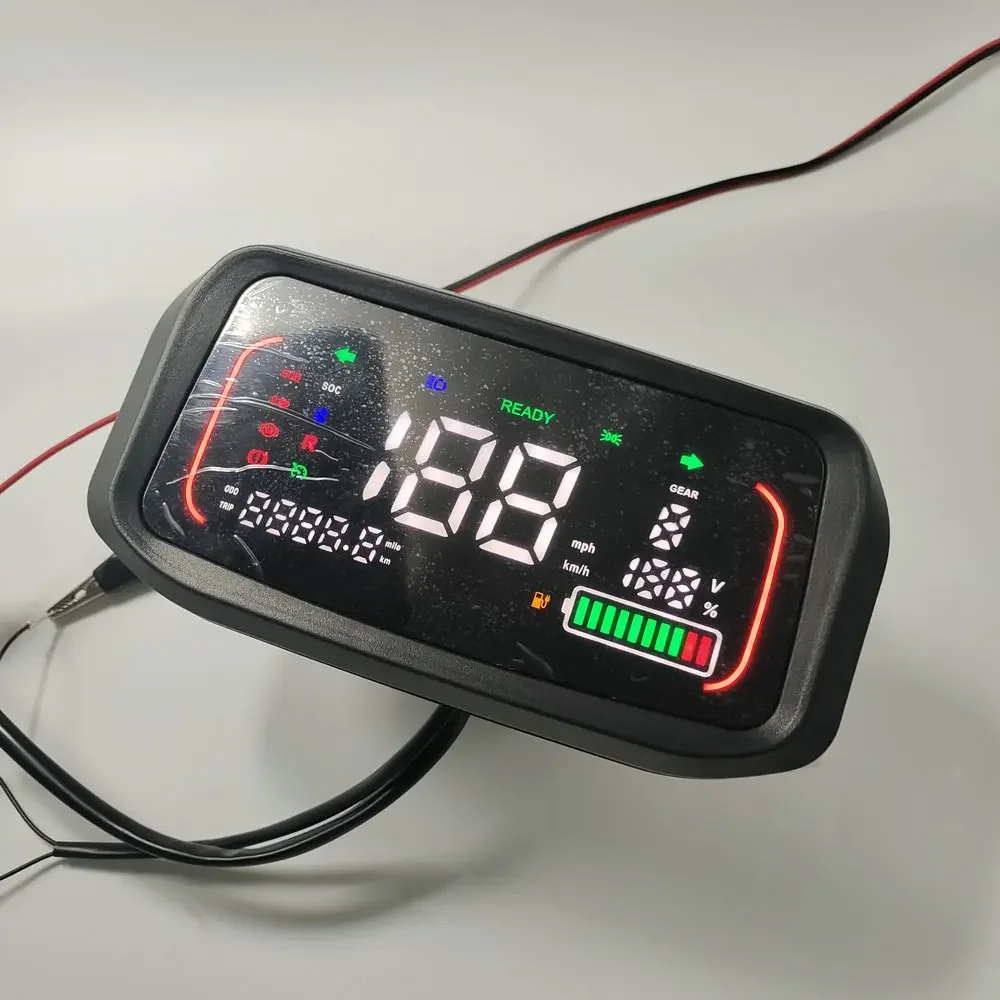 Electric-Bicycle-DASHBOARD-Scooter-Display-EBIKE-Speedometer-48V60V72V ...