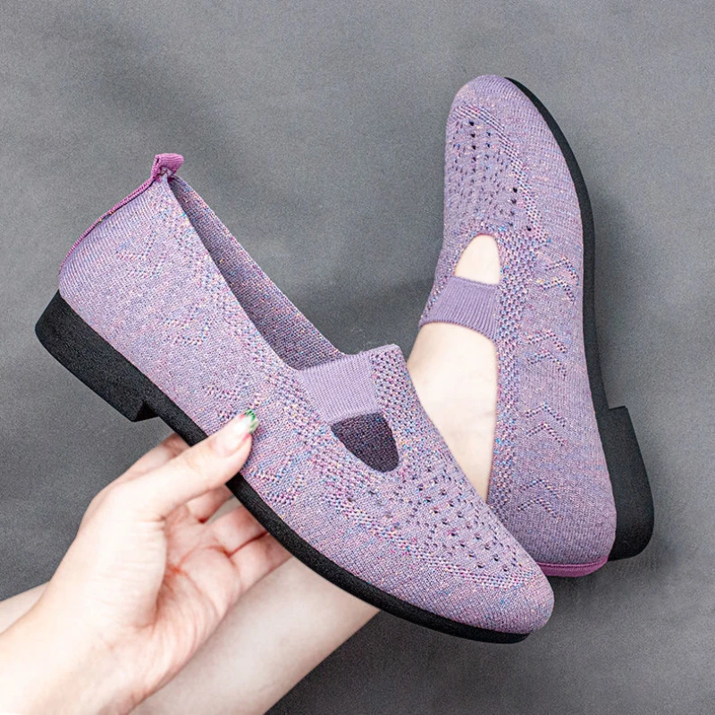 Shoes New Cloth Shoes Women's Summer Hollowed Fashion Pumps Grandma ...