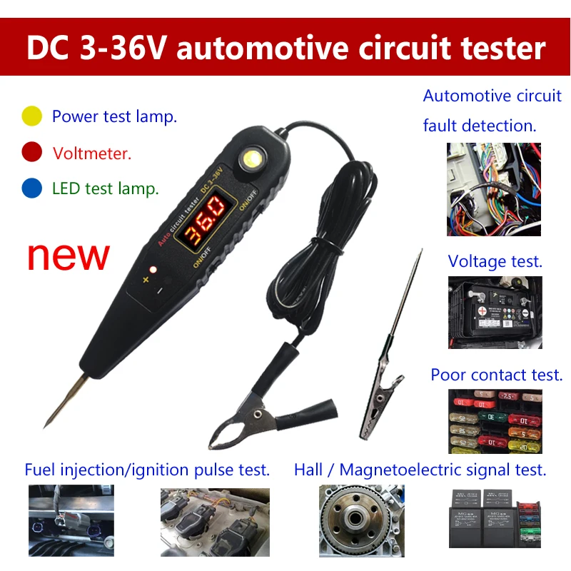 New-Arrival-DC-3-36V-Auto-Electric-Pen-Auto-Repair-Test-Light-LED-Test ...