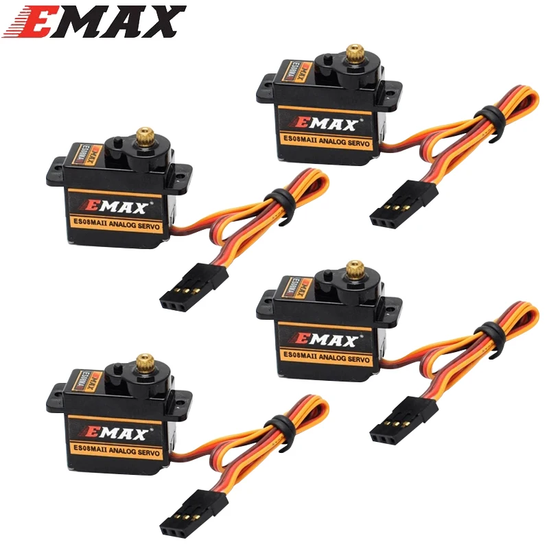 Emax Es08ma Es08maii 12g Mini Metal Gear Analog Servo For Rc Hobbies ...