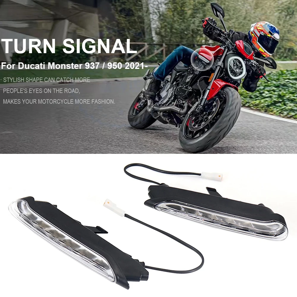 New 2021 2022 2023 Motorcycle Accessories Turn Signal LED Lights ...