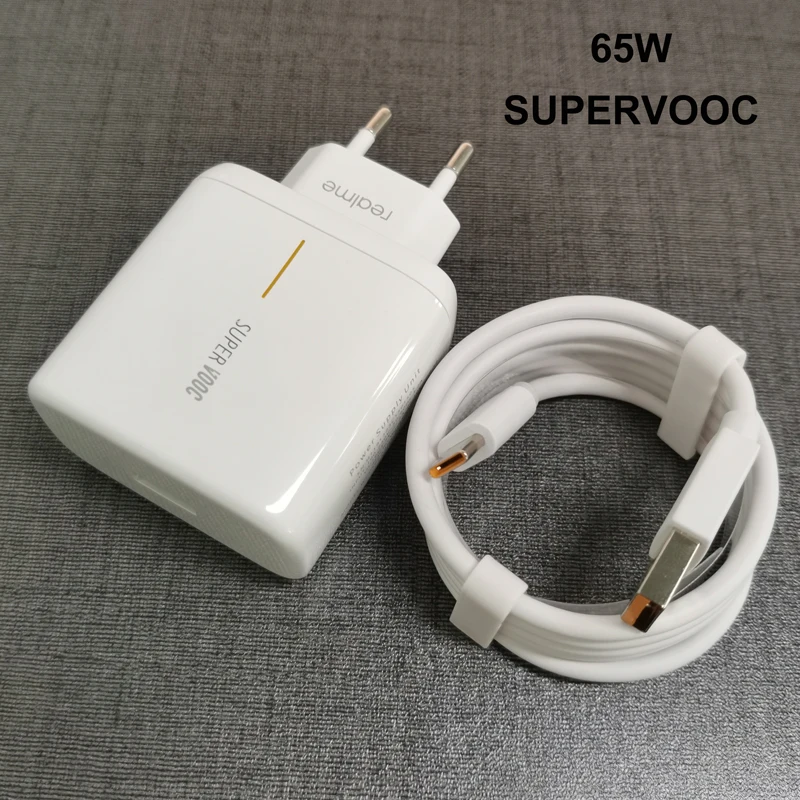65W-SUPERDART-Realme-Fast-Charger-6A-Type-C-Cable-EU-Fast-Adaper-For ...