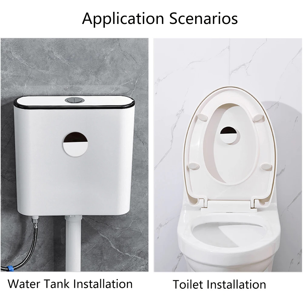 Automatic Toilet Flush Touchless Toilet Flush Button Intelligent ...
