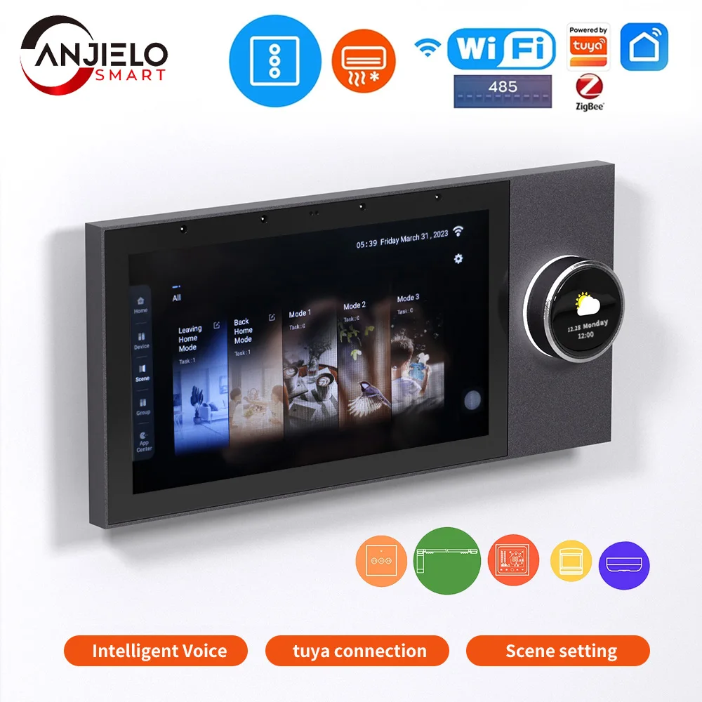 7-inch-Wifi-Smart-Home-One-Click-On-Control-Panel-Multifunction ...