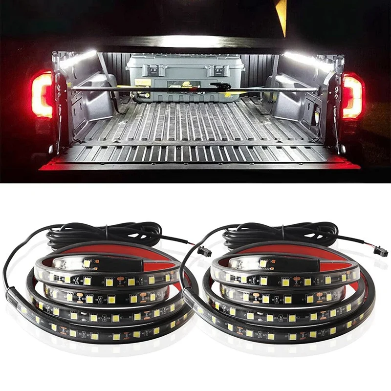 2pcs 60 Inch 150cm Car Led Tailgate Light Bar 180 Led Pickup Light Bar ...