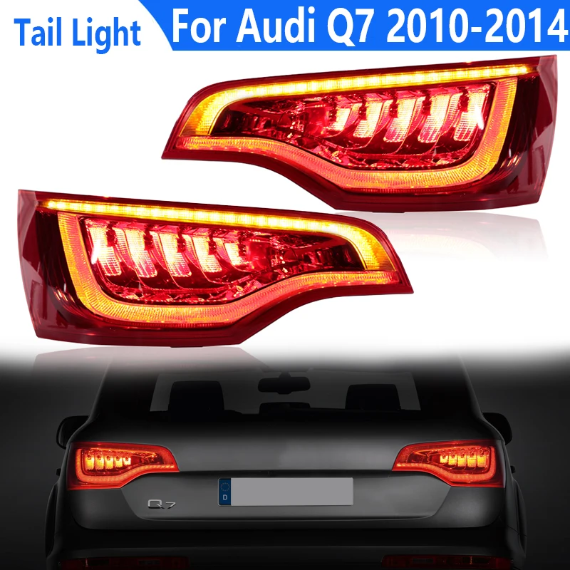 Tail-Lights-for-Audi-Q7-2010-2011-2012-2013-2014-LED-Rear-Tail-Lamp ...