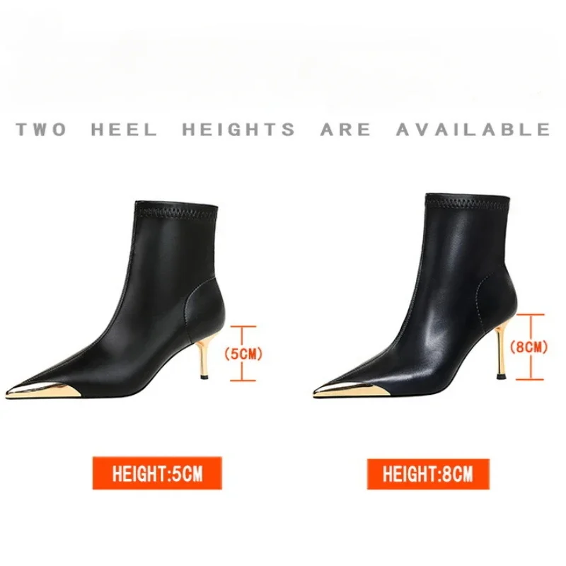 BIGTREE, nuevos botines Vintage marrones para mujer, zapatos elegantes ...