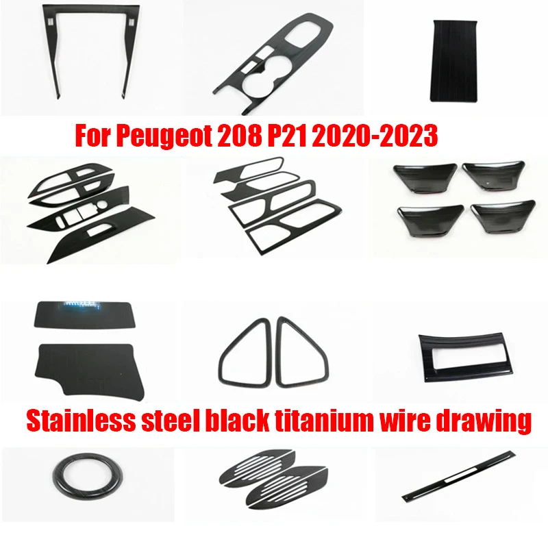 Peugeot 208 2022 Black