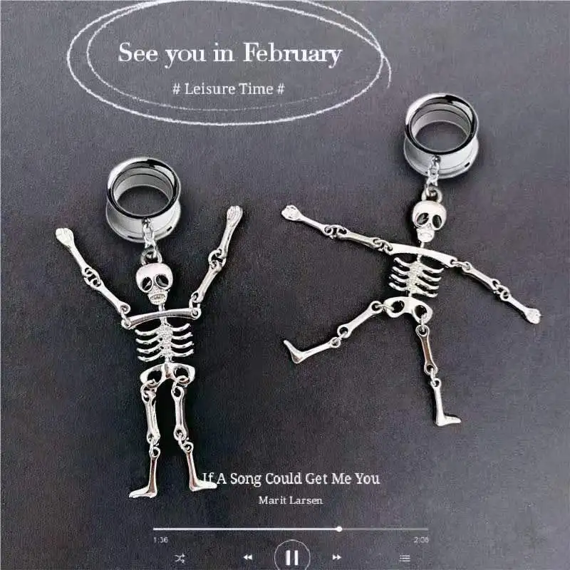 2pieces-Steel-Ear-Plugs-Tunnels-Ear-Expansions-Ear-Reamer-Ear-Dilations ...