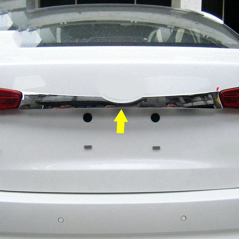Stainless Steel Rear Trunk Lid Cover Trim For Kia Optima/k5 2011 2012 ...