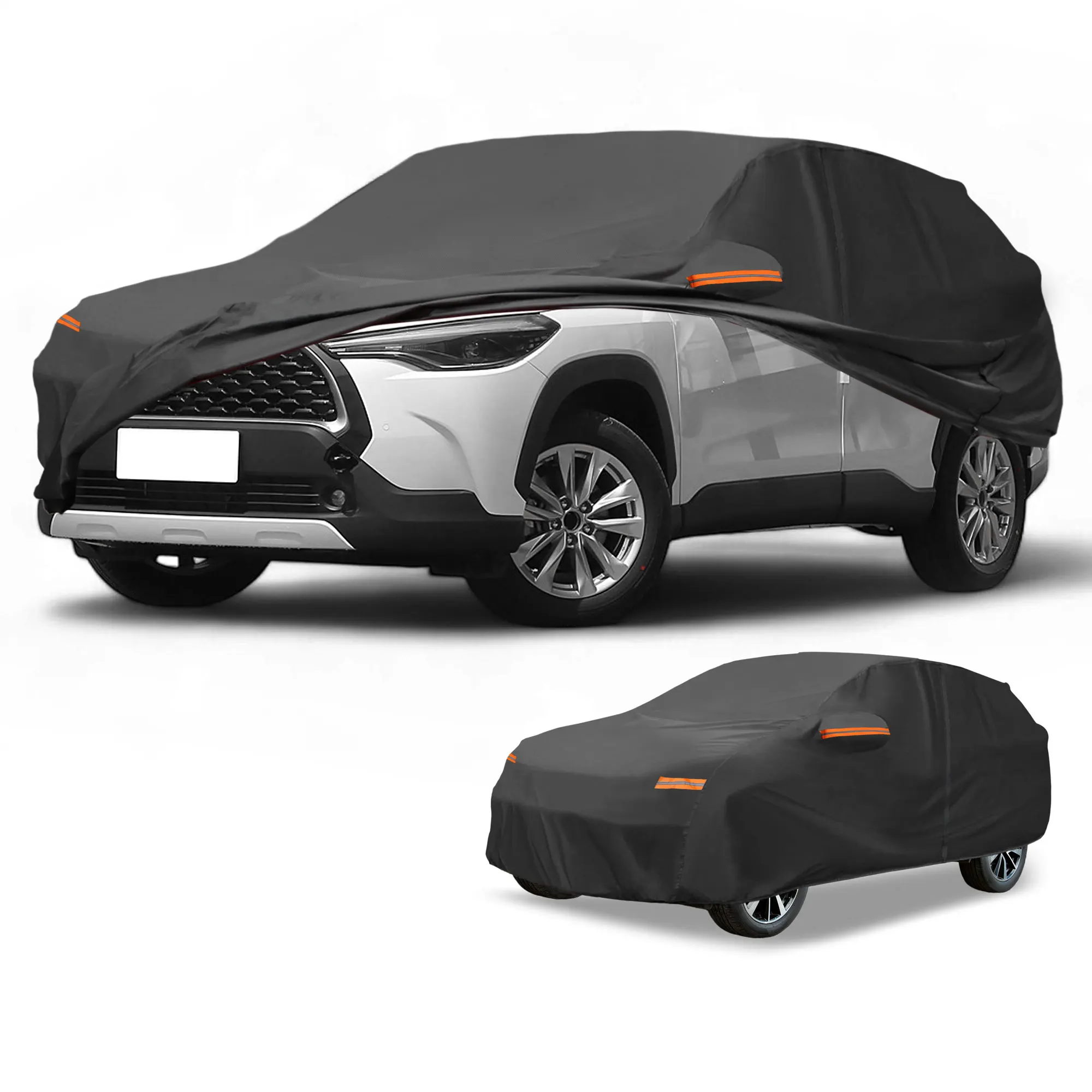 UXCELL Car Cover Waterproof All Weather Sun Rain Protection Full ...